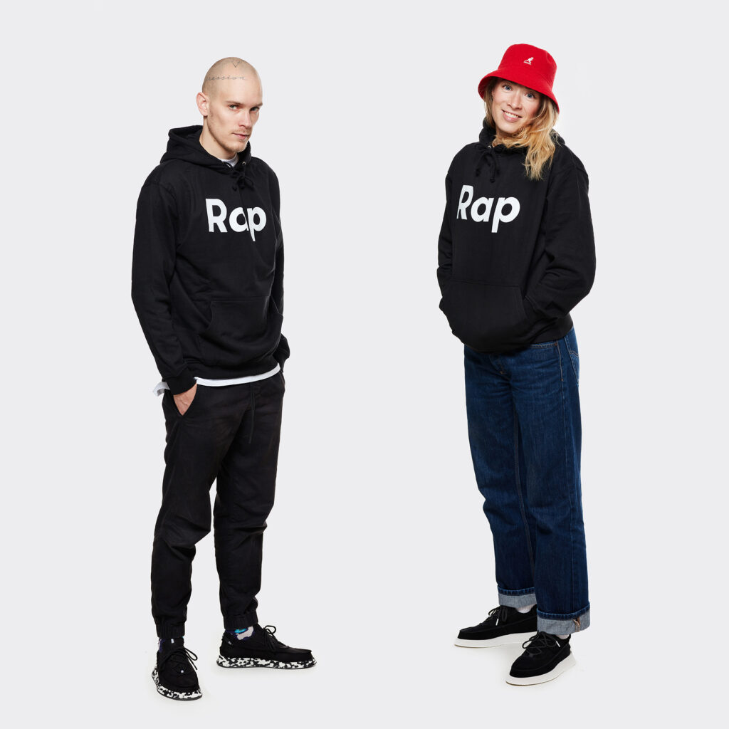 Rap Hoodie Black – PÁR
